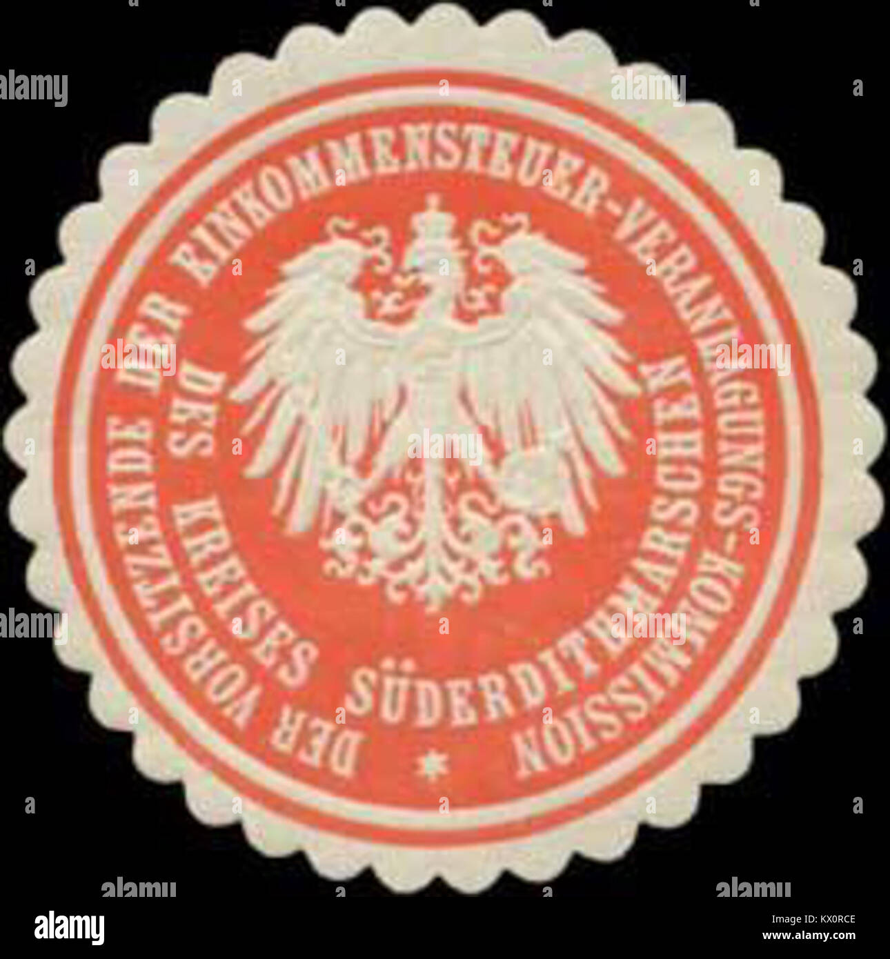 This seal is used by the Chairman of the Income Tax Assessment ...
