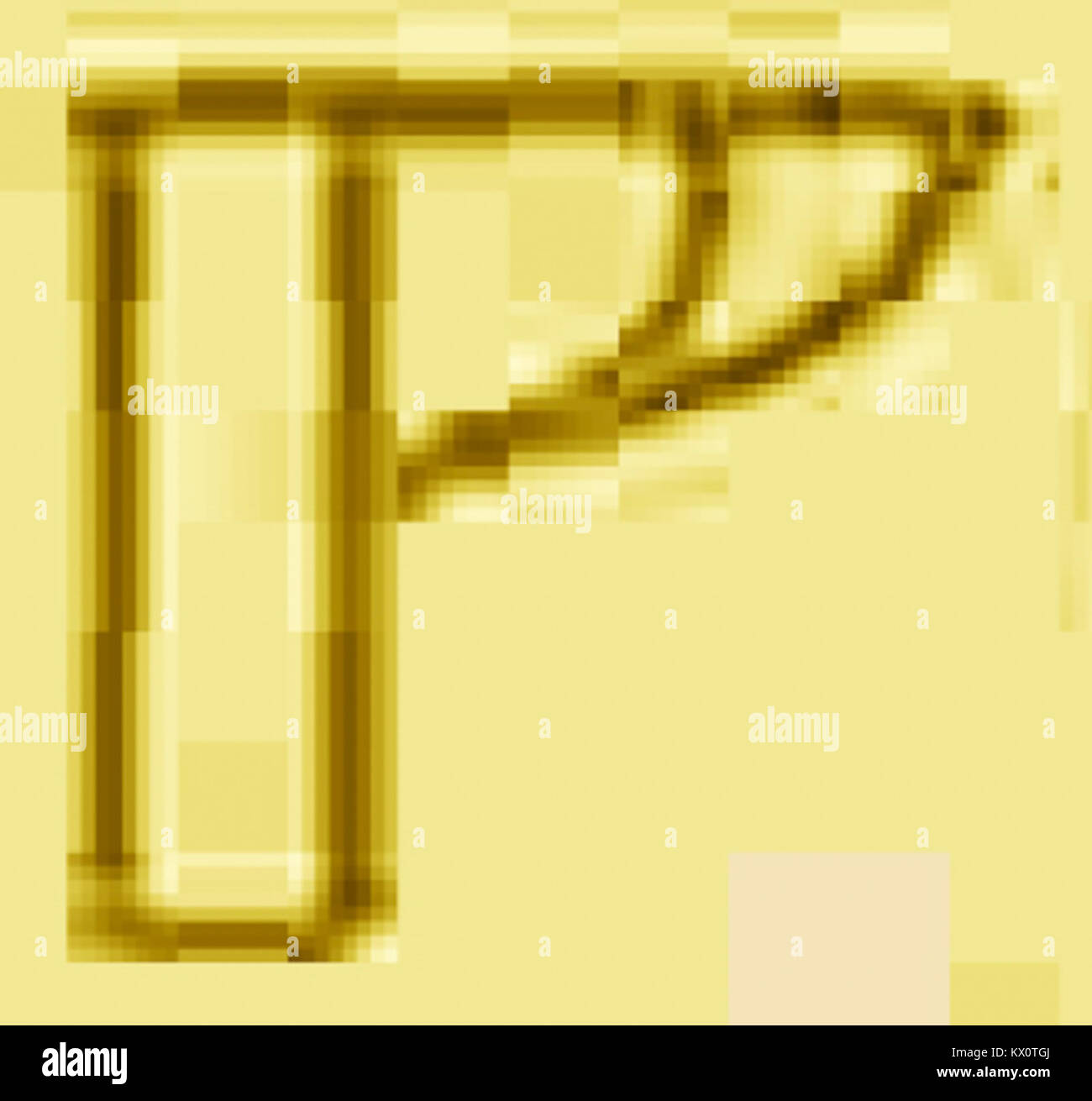 Mir iskusstva 02 - letter р Stock Photo - Alamy