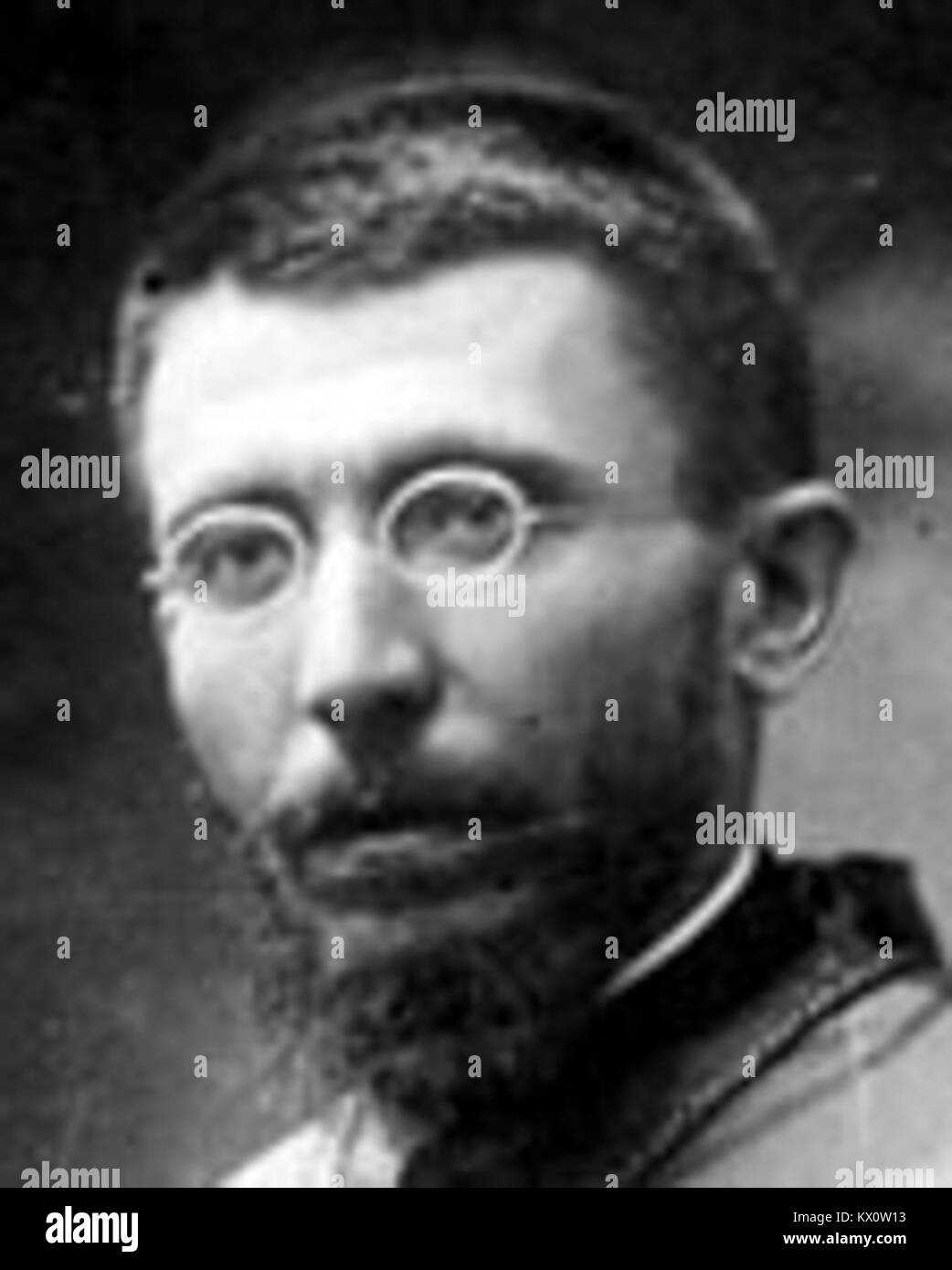 Portrait or depiction of Mgr Jules Moury from the 19th century ...