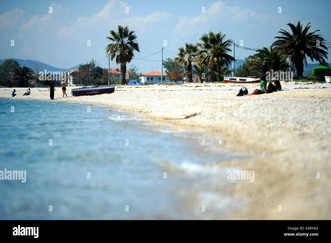 Beautiful summer scene Stock Photo - Alamy