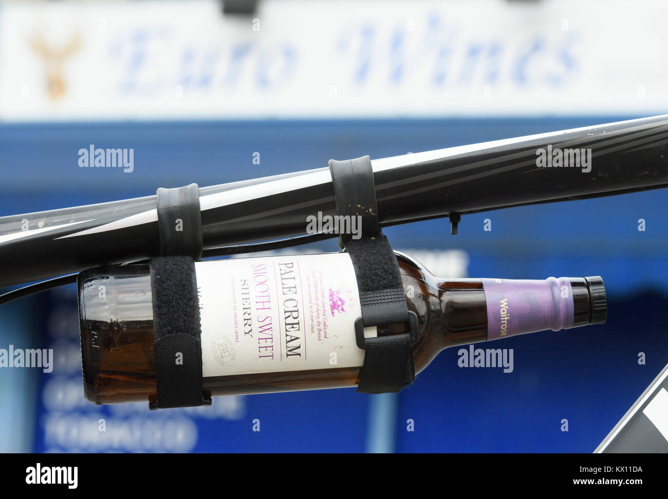 A wacky inventor has launched a product for carrying bottles of booze ...