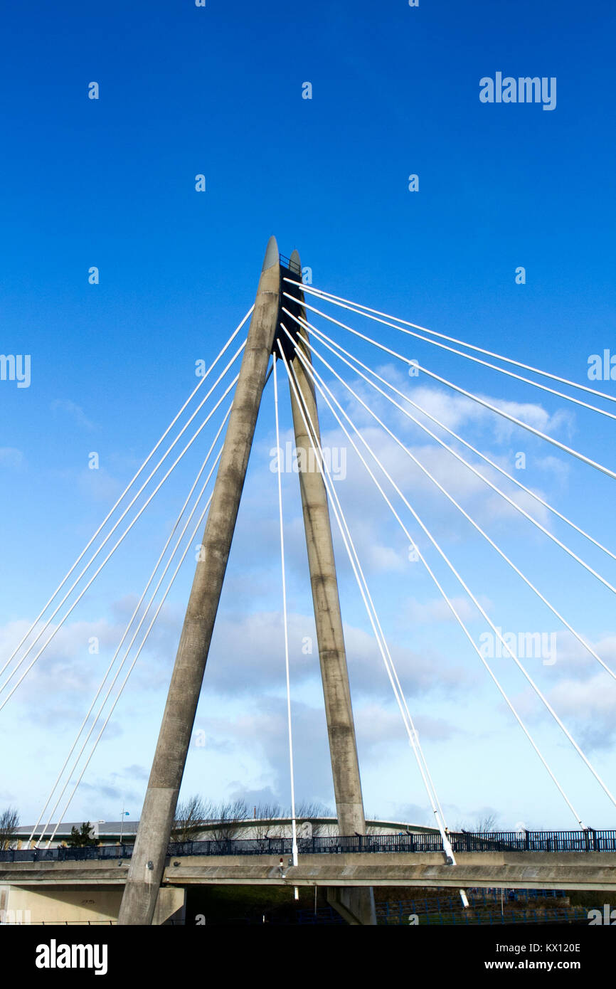 Southport marine way bridge merseyside hi-res stock photography and ...