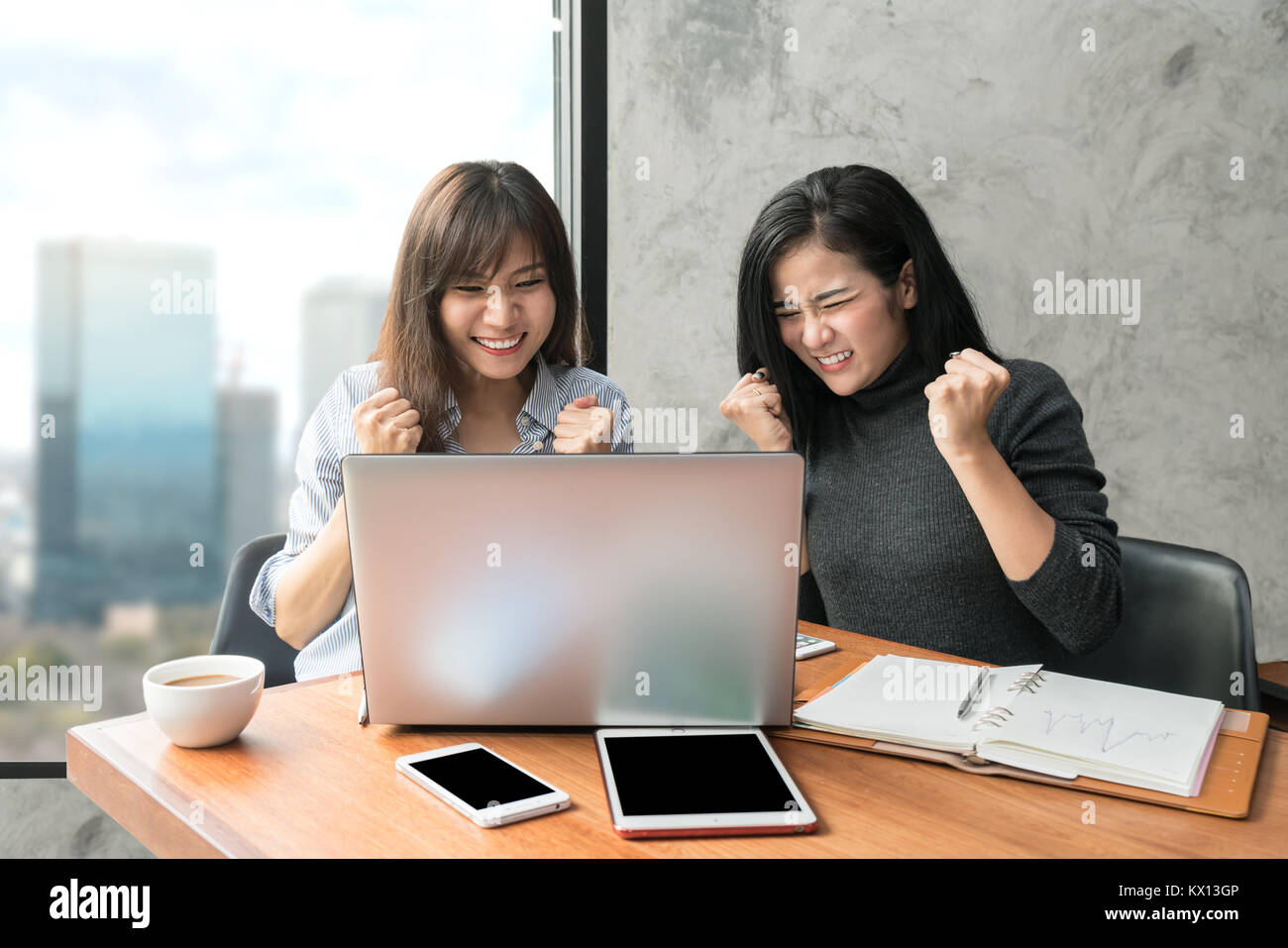 Successful Asian Business Woman