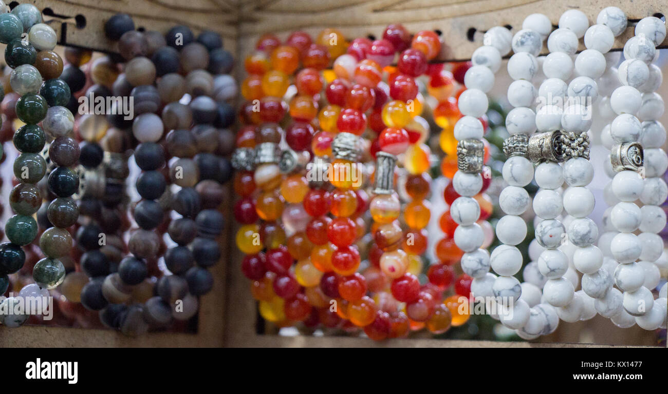Set of praying beads of various colors Stock Photo - Alamy