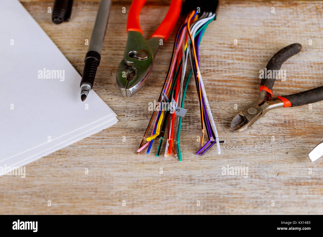 Insulated electric nippers hi-res stock photography and images - Alamy