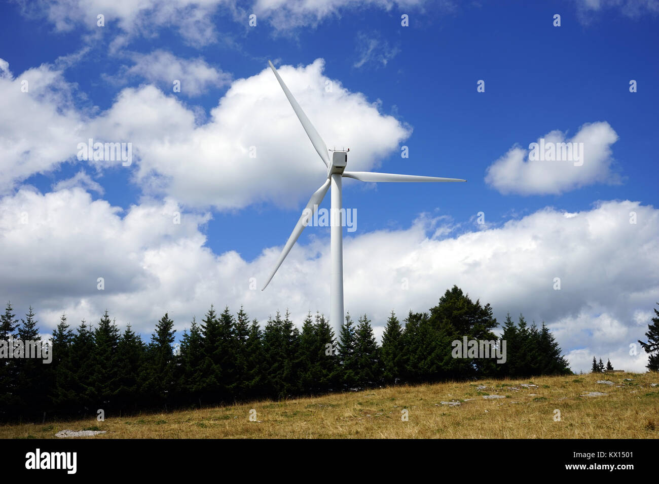 Switzerland wind farm hi-res stock photography and images - Alamy