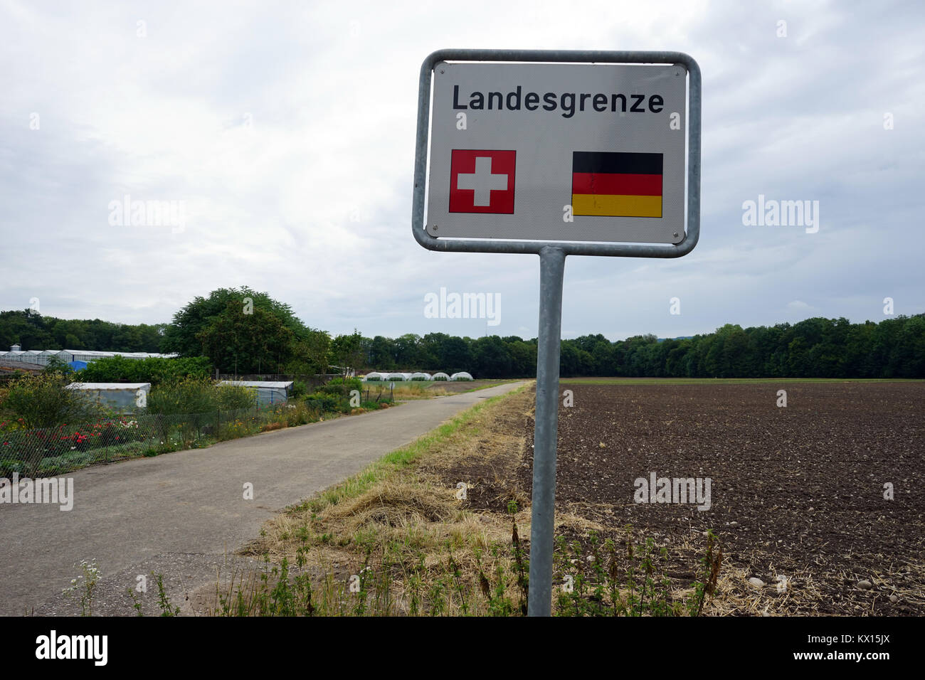Swiss german border hi-res stock photography and images - Alamy