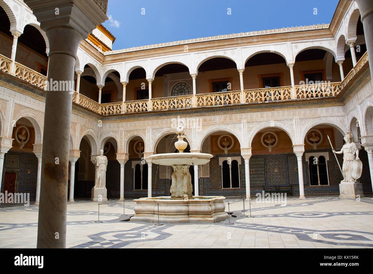 Historic buildings and monuments of Seville, Spain. Architectural ...