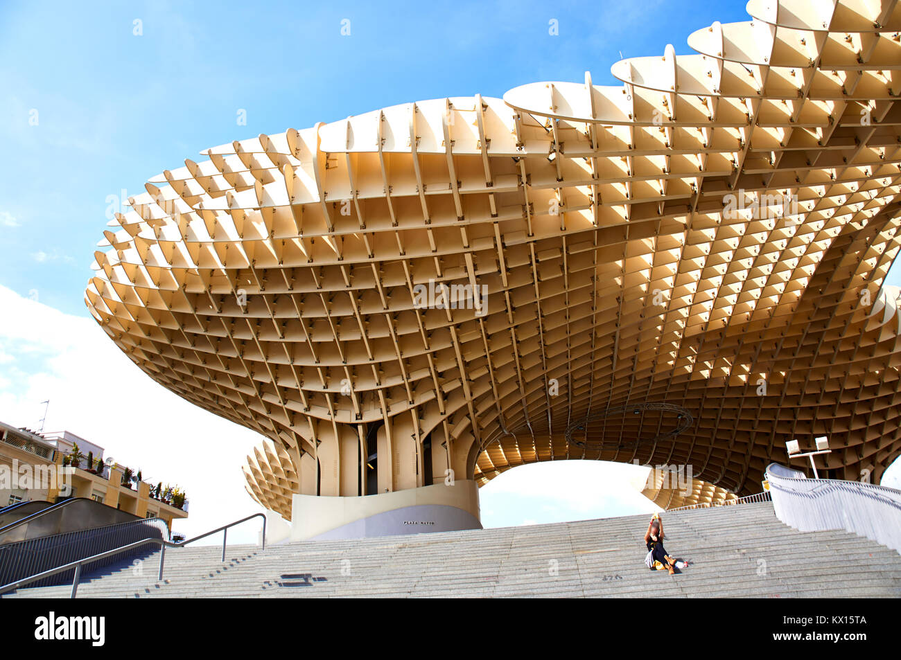 Historic buildings and monuments of Seville, Spain. Architectural ...