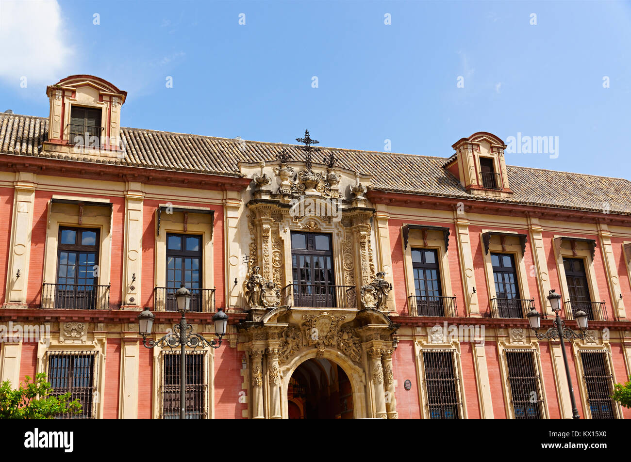 Historic buildings and monuments of Seville, Spain. Architectural ...