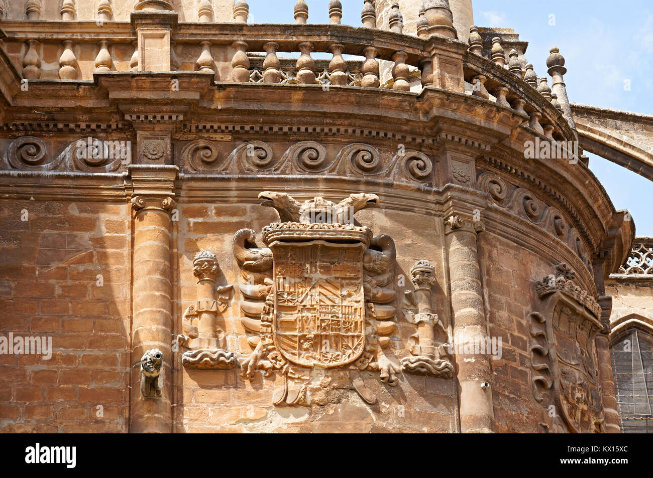 Historic buildings and monuments of Seville, Spain. Architectural ...