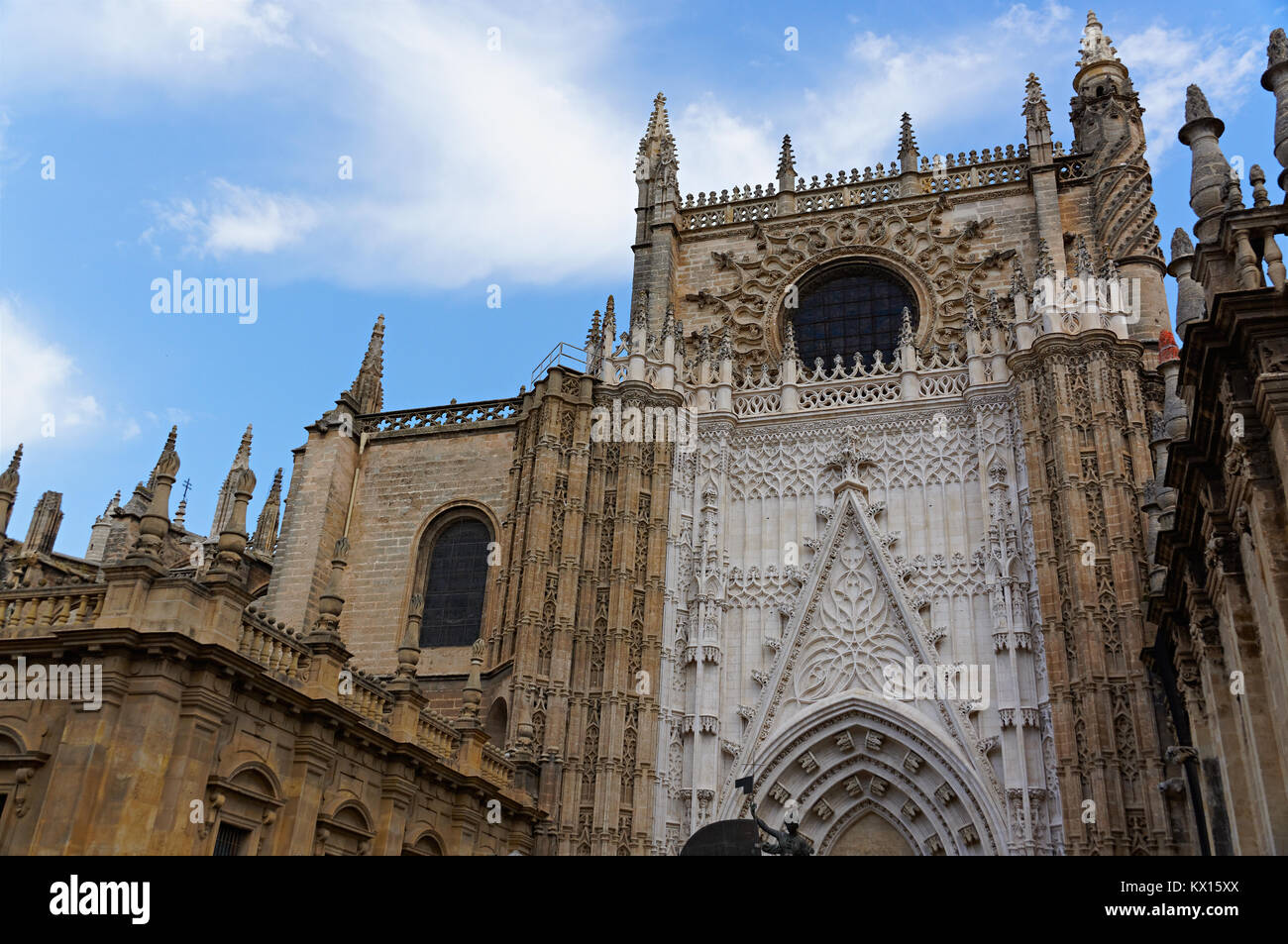 Historic buildings and monuments of Seville, Spain. Architectural ...