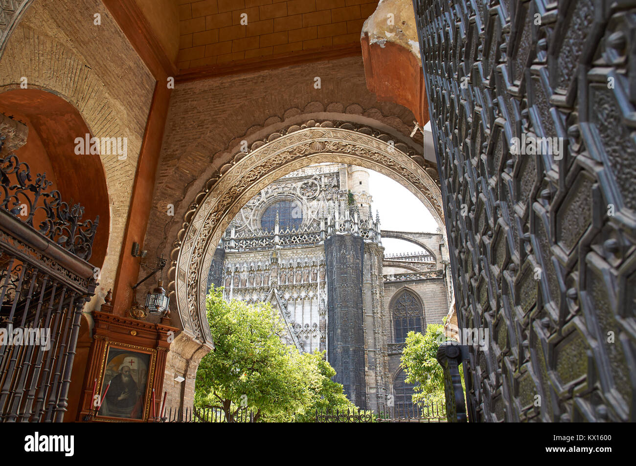 Historic buildings and monuments of Seville, Spain. Architectural ...