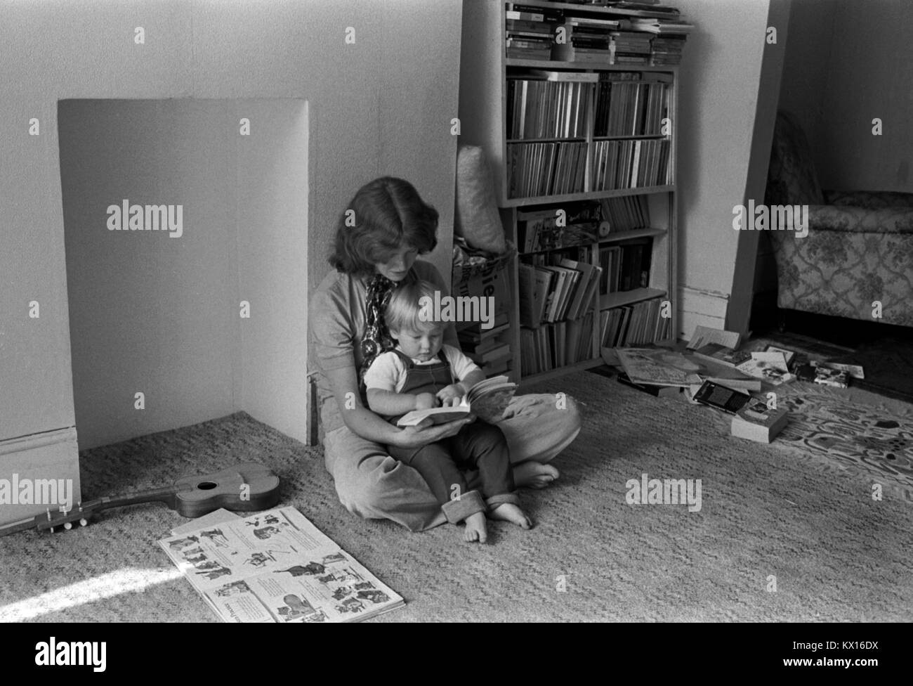 1970s Family Baby High Resolution Stock Photography and Images - Alamy