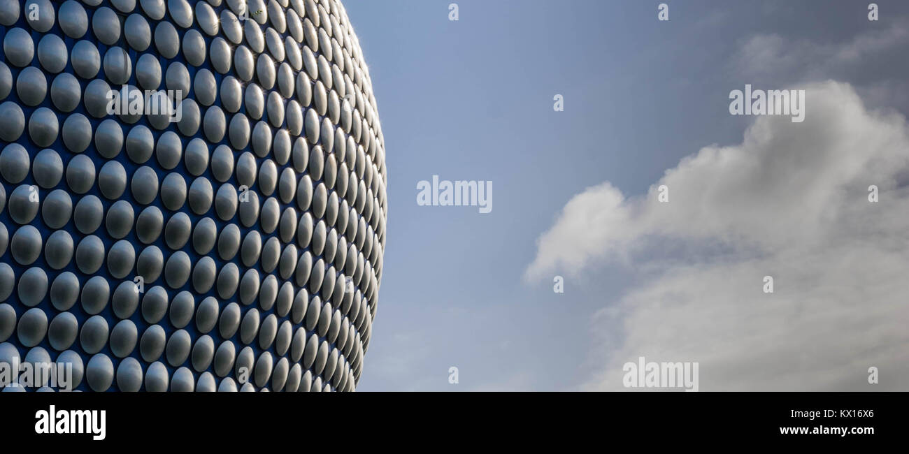BullRing shopping centre outside architecture, Birmingham, Uk Stock ...