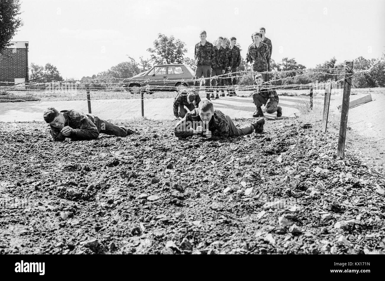 Army basic training course hi-res stock photography and images - Alamy