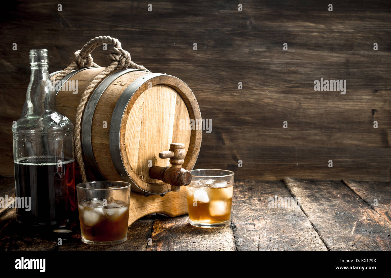 Whiskey Barrel Wallpaper