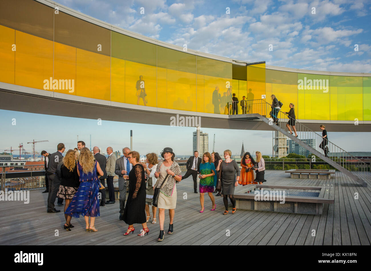 Aros aarhus art museum with roof installation your rainbow panorama hi ...