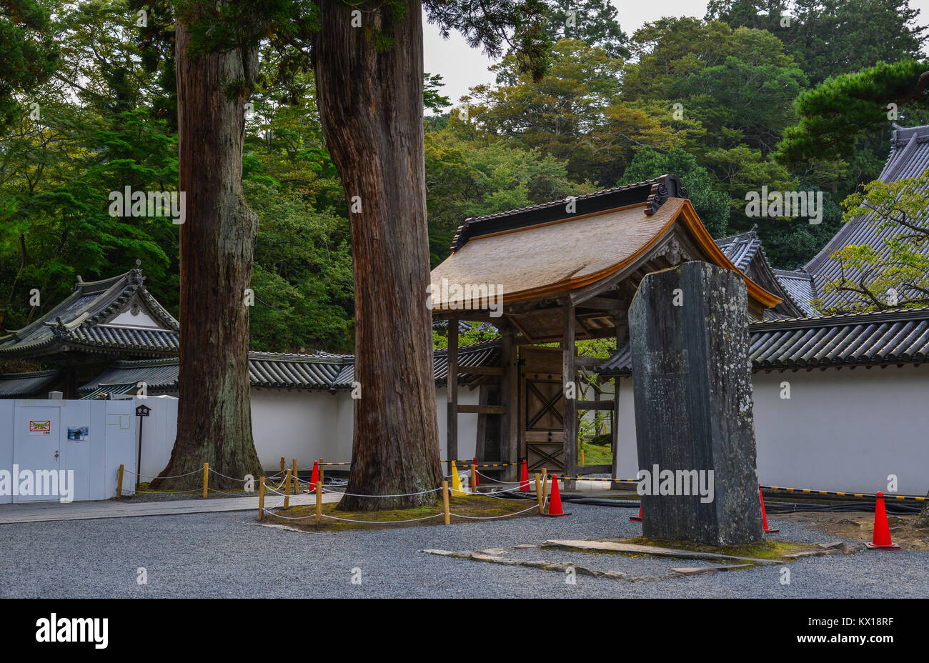 Matsushima, Japan - Sep 27, 2017. The gate of Zuigan-ji Temple in ...