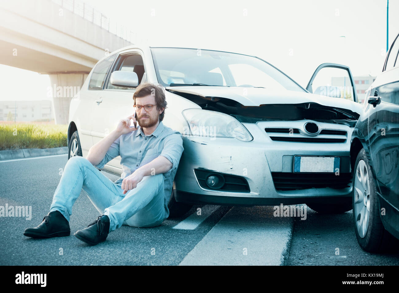 A pain on the road hi-res stock photography and images - Alamy