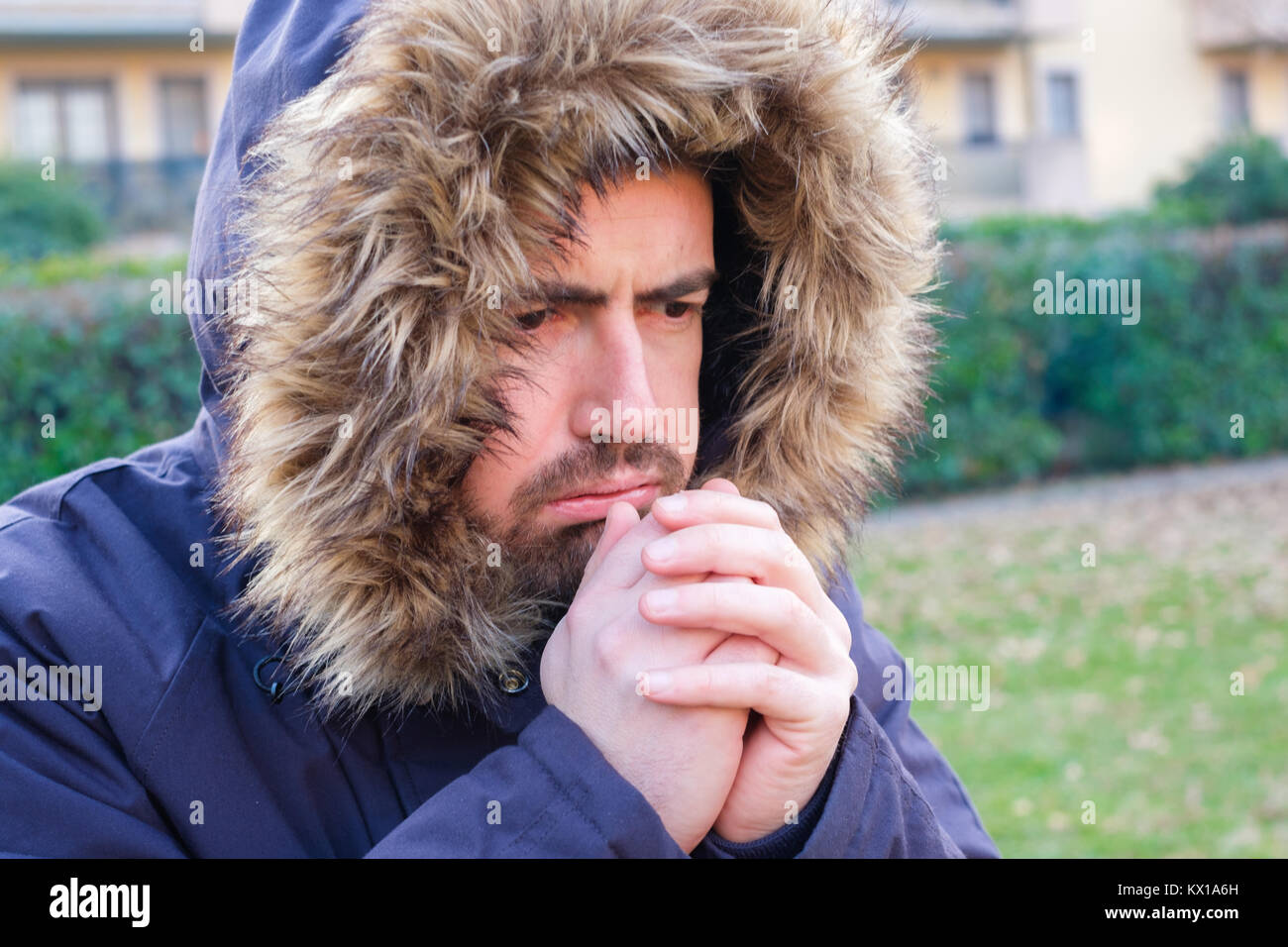 Putting On Body Cold Hands Warm