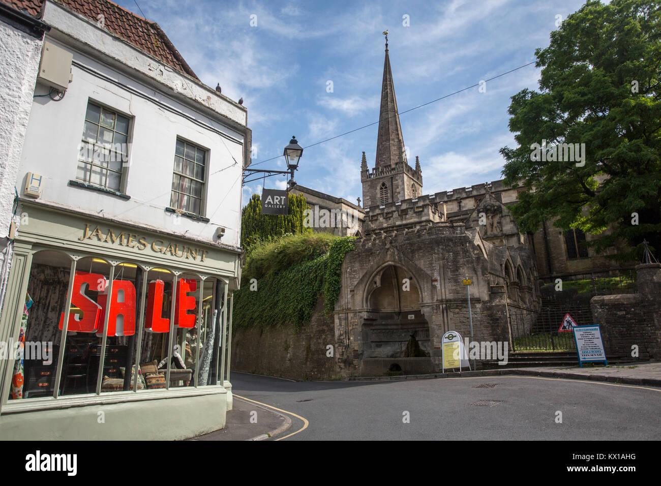St John's Church Frome, Somerset, England Stock Photo - Alamy