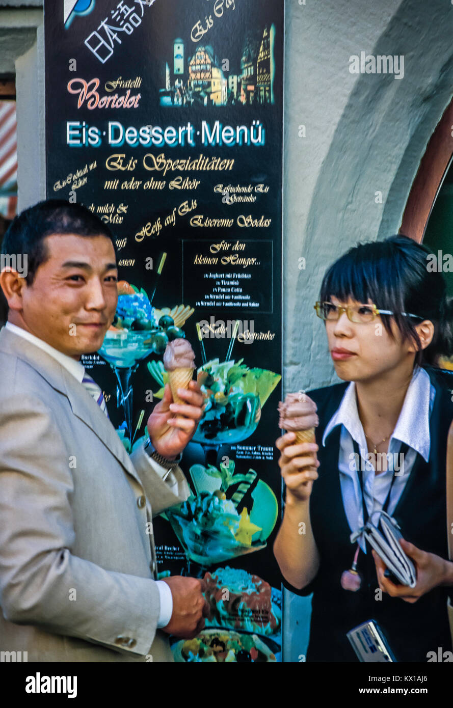 Germany, street scenes with people Stock Photo - Alamy