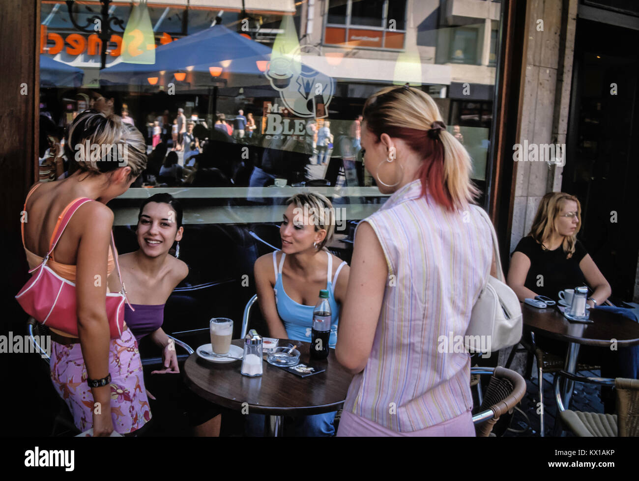 Germany, street scenes with people Stock Photo - Alamy