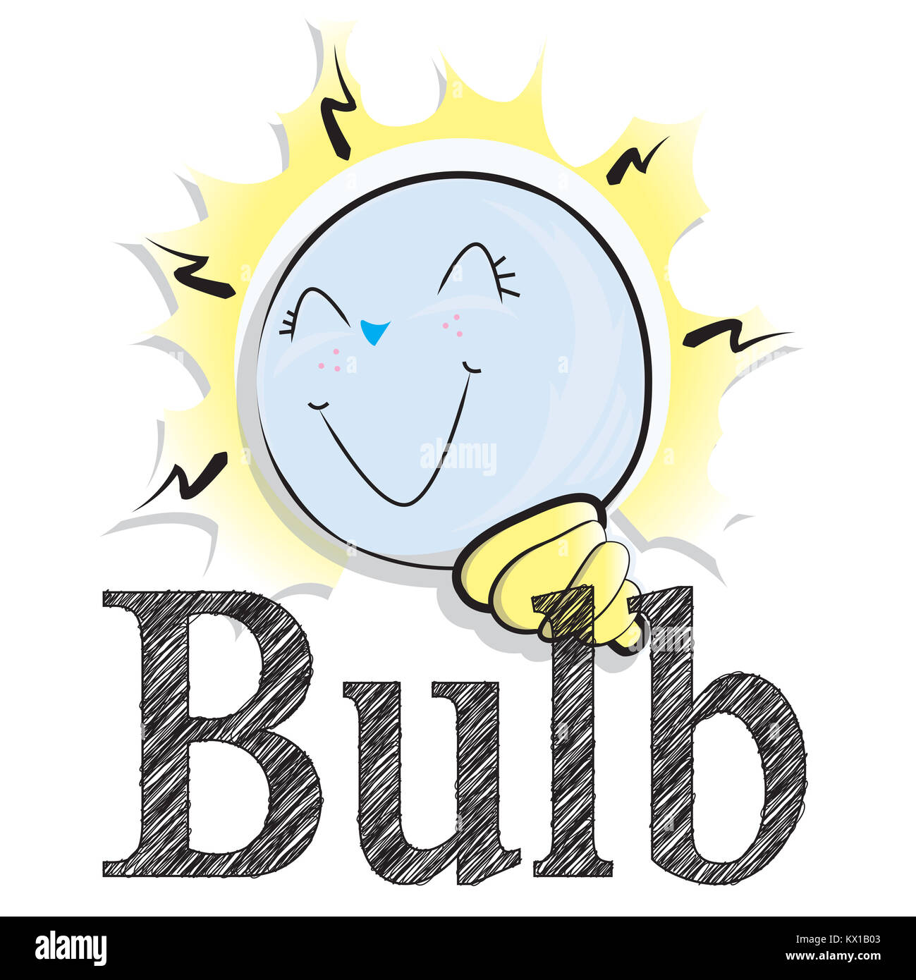 Cartoon Lightbulb High Resolution Stock Photography and Images - Alamy