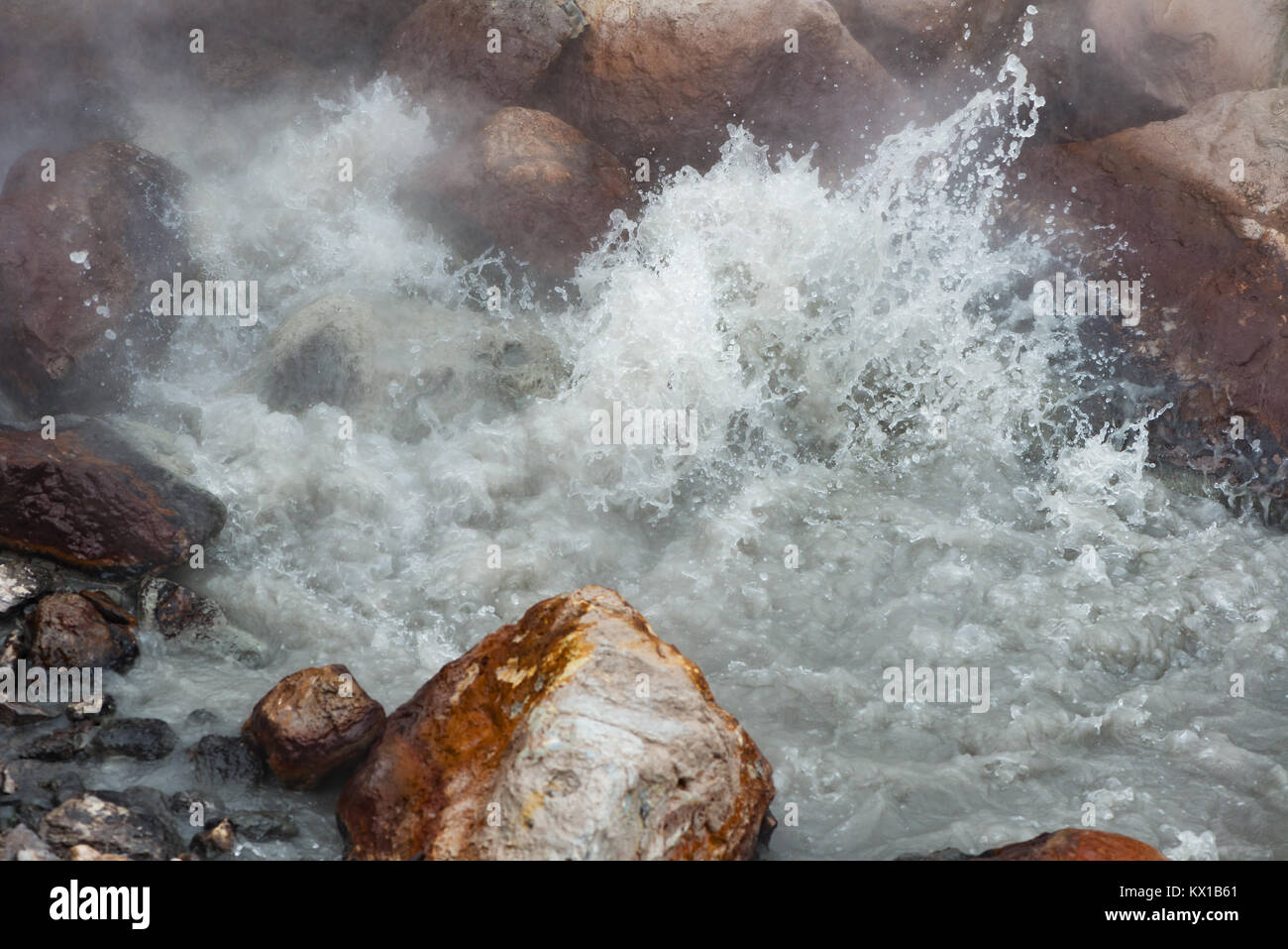 geothermal spring san miguel,azores Stock Photo - Alamy