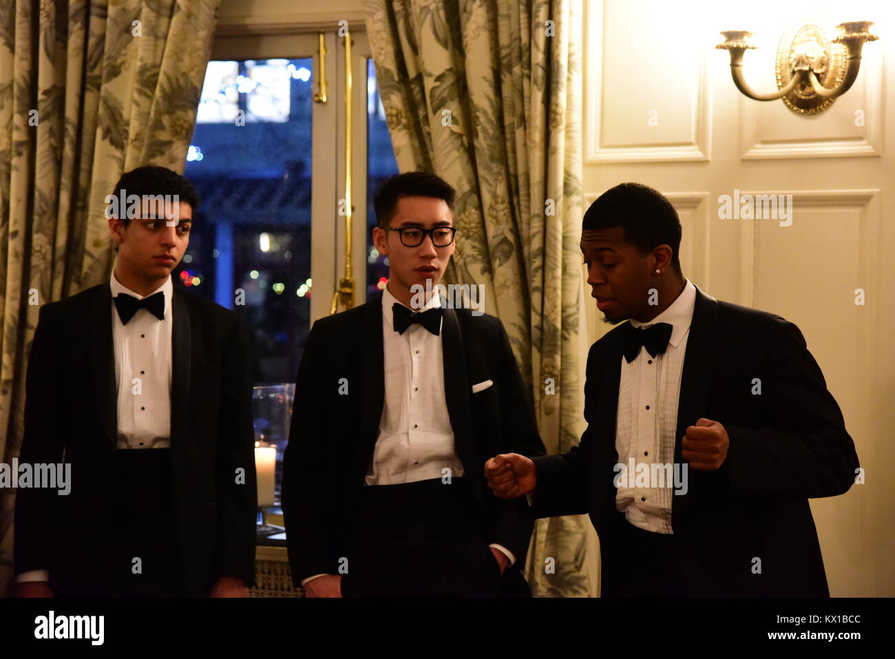 New York City, United States. 05th Jan, 2018. Harvard Krokodiloes, the ...