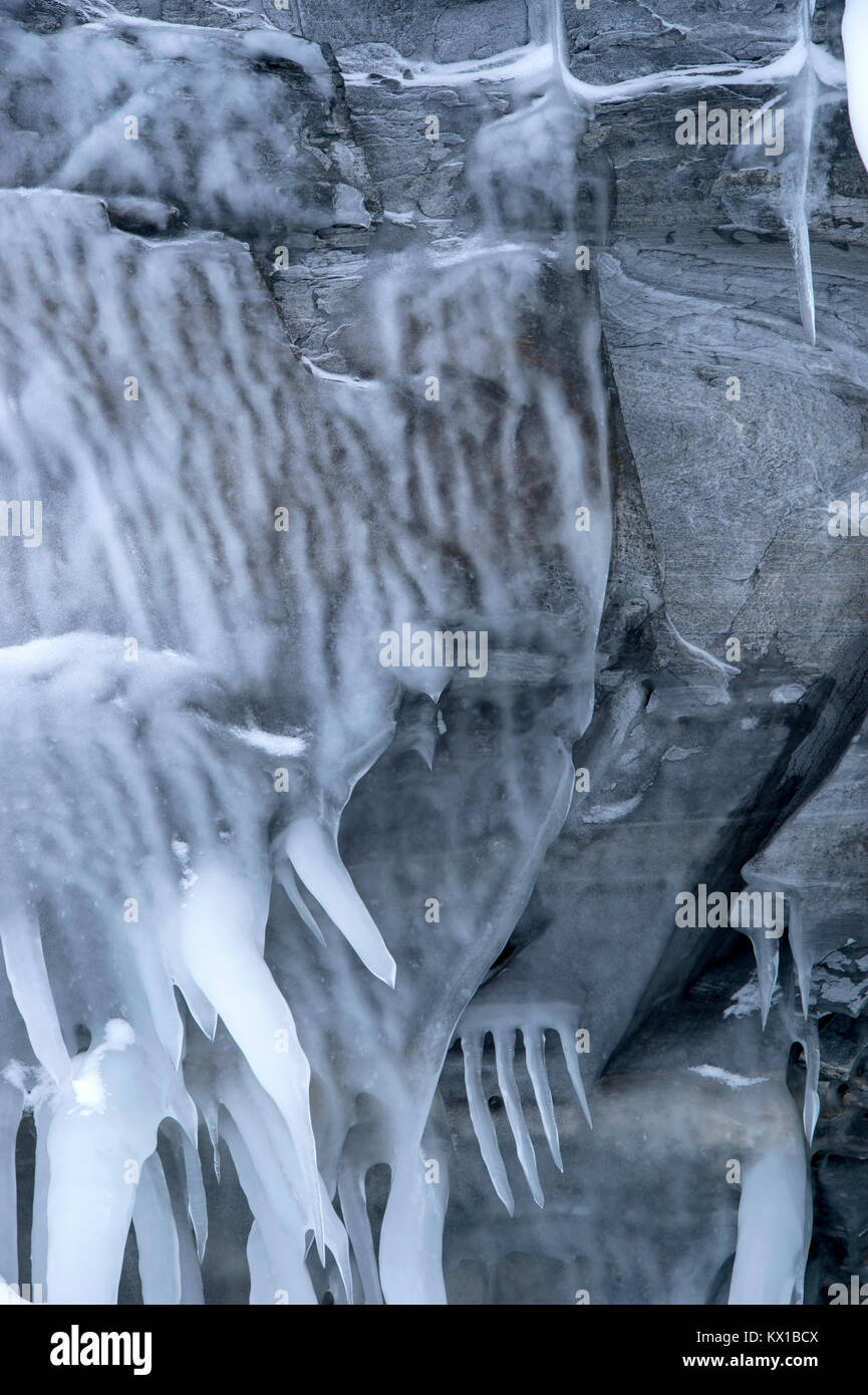 Ice structures on frozen lake hi-res stock photography and images - Alamy