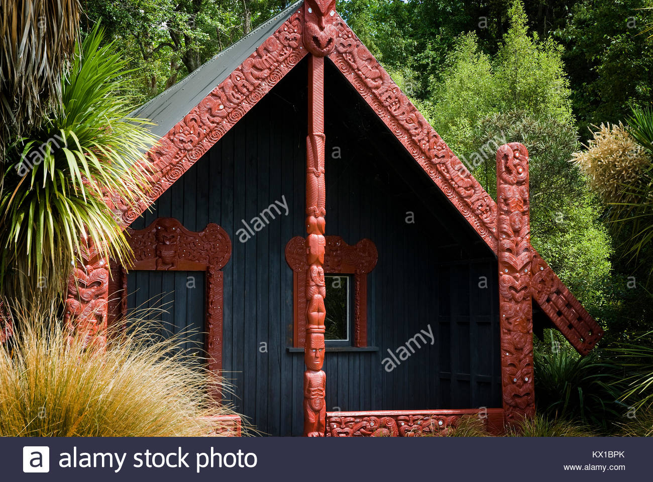 New Zealand Maori Home High Resolution Stock Photography and Images - Alamy