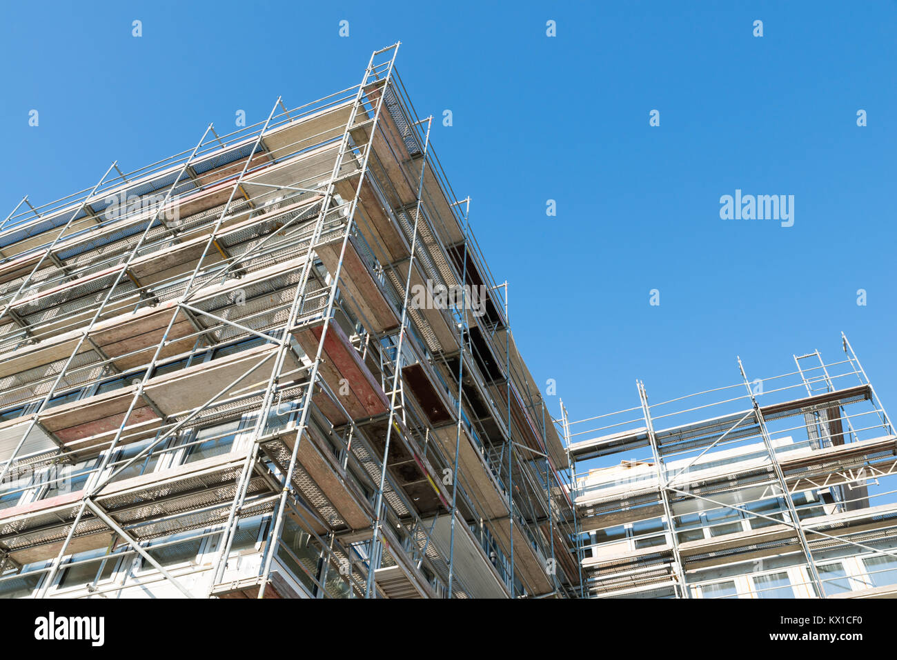 Structural work of a new apartment building Stock Photo - Alamy