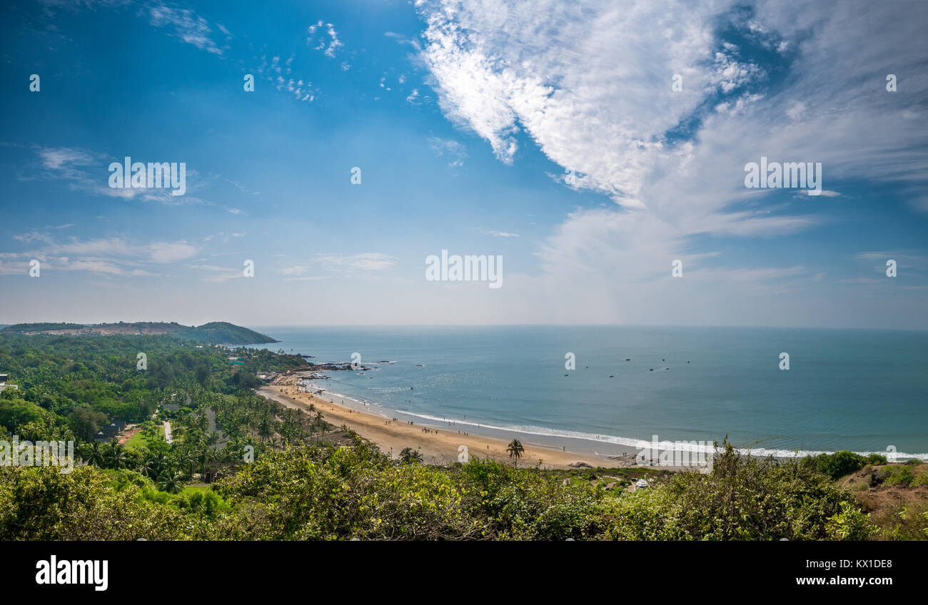 Scenic landscape. Goa Seascape. Scenery India sea and island ...