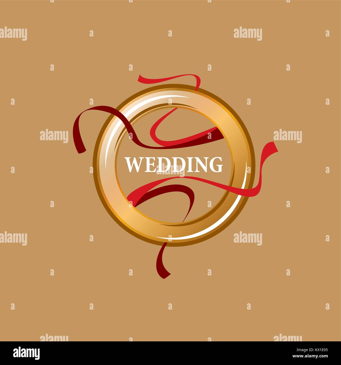 vector logo wedding Stock Vector Image & Art - Alamy