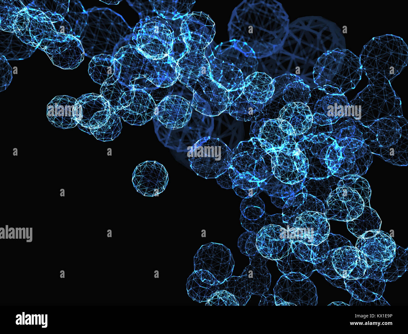 Molecule and communication Stock Photo - Alamy