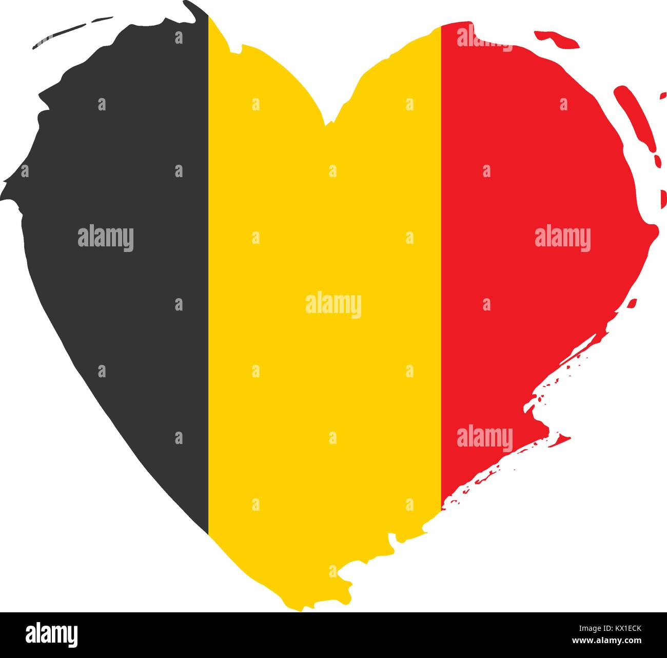 Flag of Belgium, Vector illustration Stock Vector Image & Art - Alamy