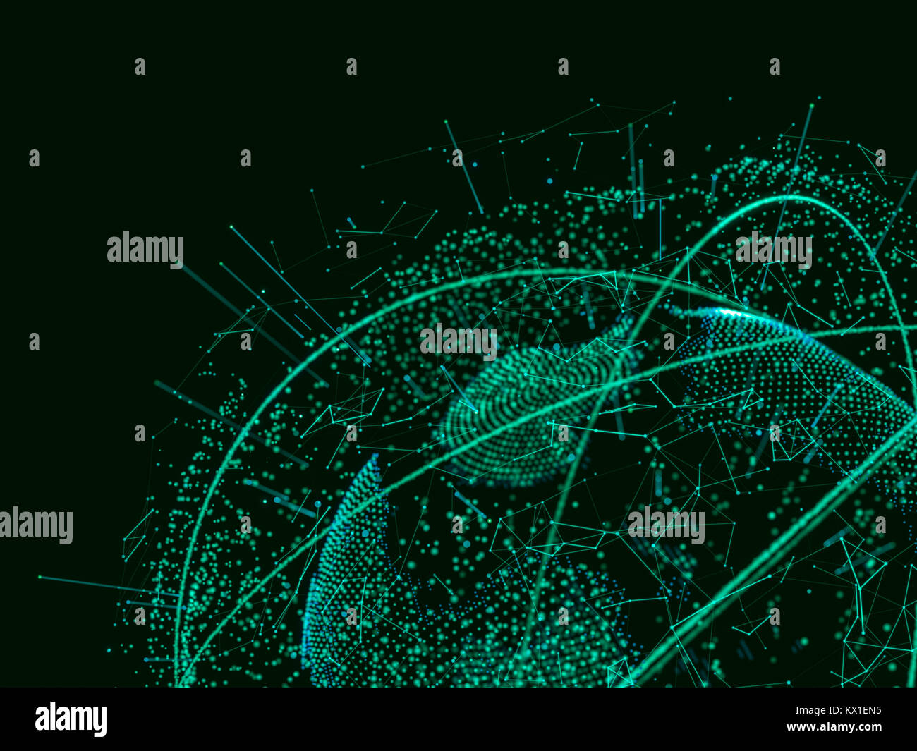 Abstract techno background globe hi-res stock photography and images ...