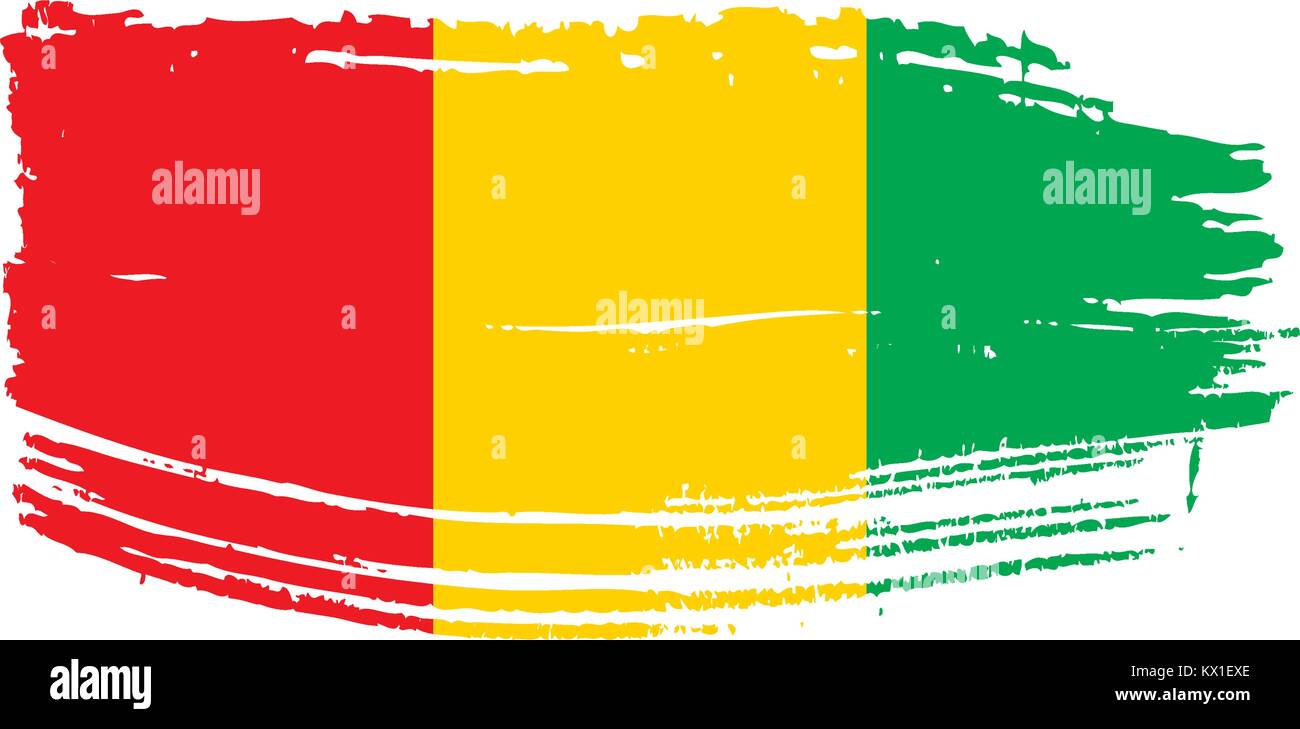 guinea flag, vector illustration Stock Vector Image & Art - Alamy