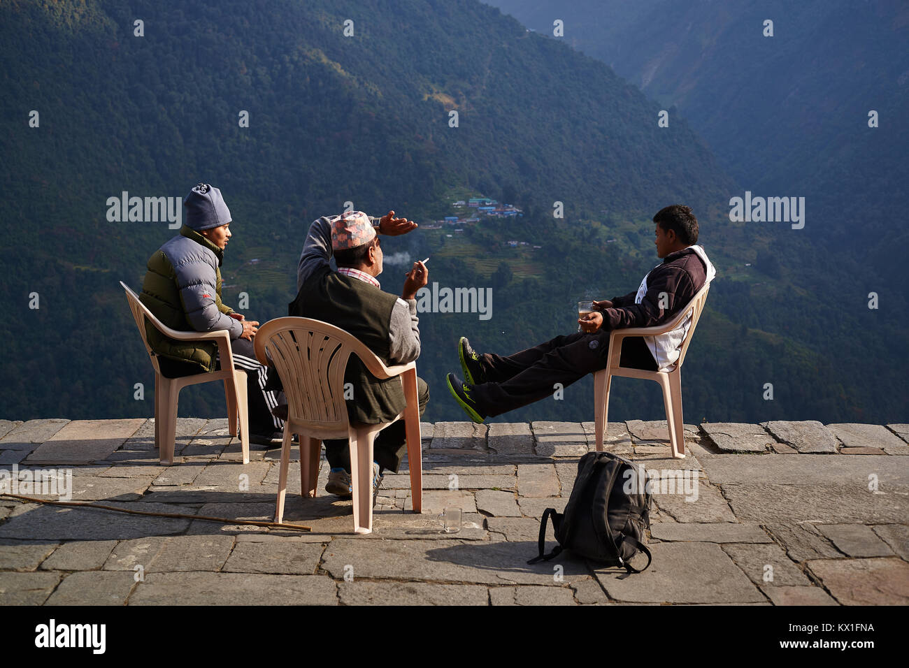 Annapurna cafe hi-res stock photography and images - Alamy