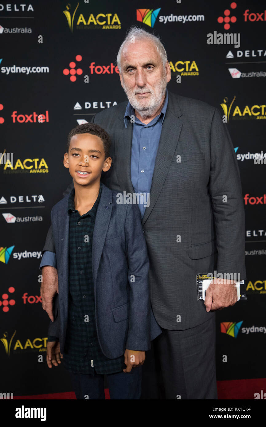 Los Angeles, USA. 5th January, 2018. Phillip Noyce and Luvuyo Noyce ...