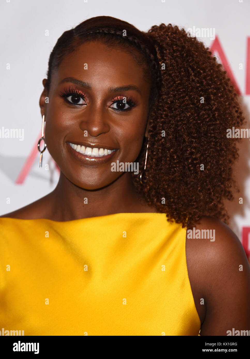 Los Angeles, USA. 05th Jan, 2018. Issa Rae arrives at the 2018 AFI ...