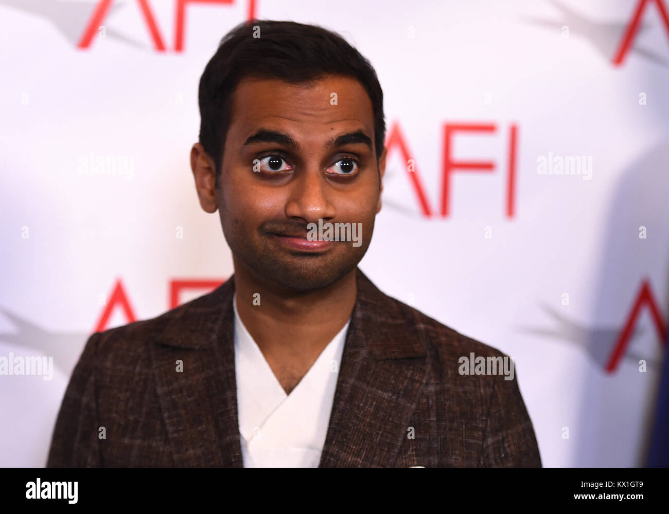 Aziz Ansari Smile