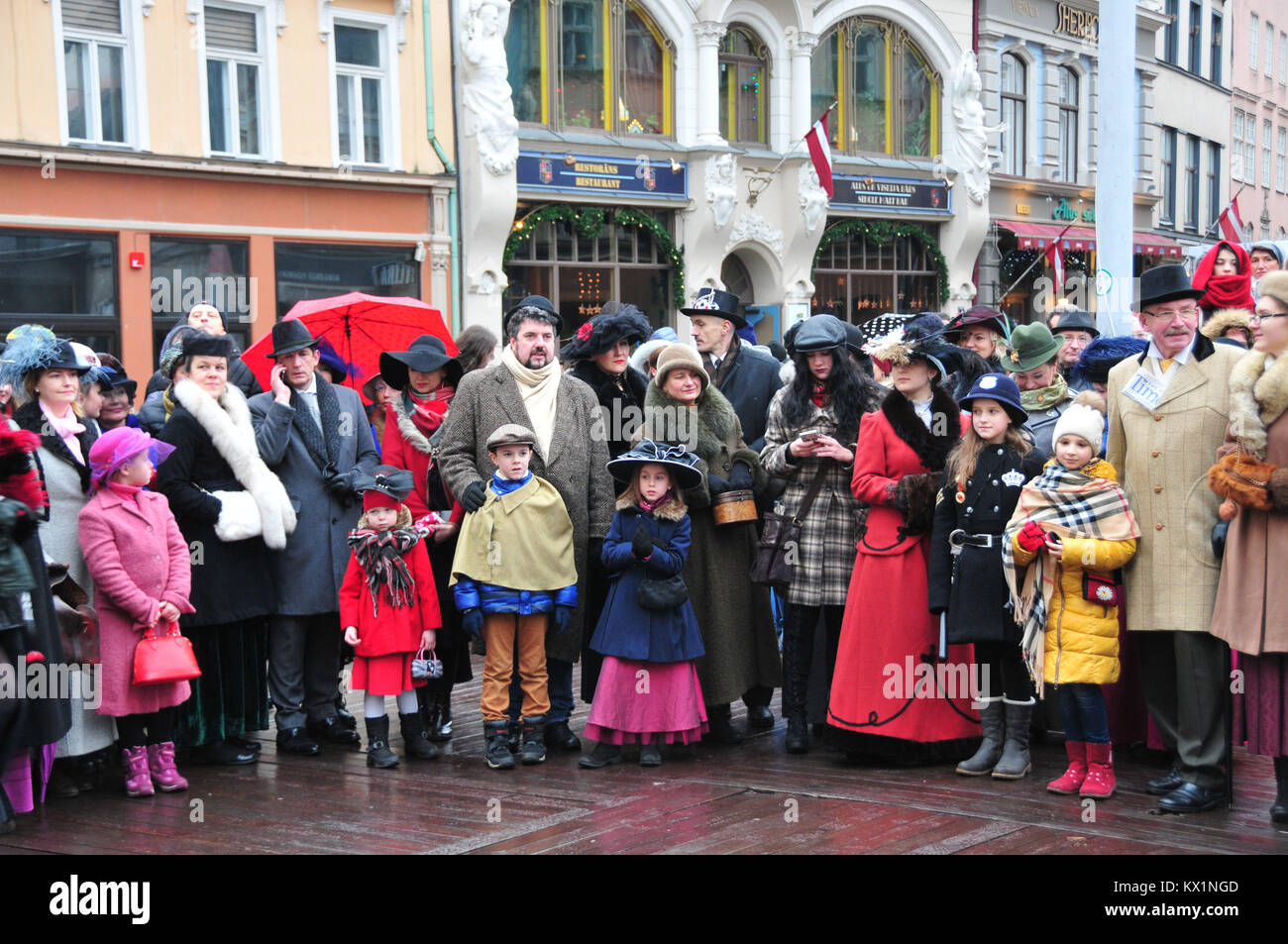 Riga, Latvia. 6th Jan, 2018. People dressed as characters from Arthur ...