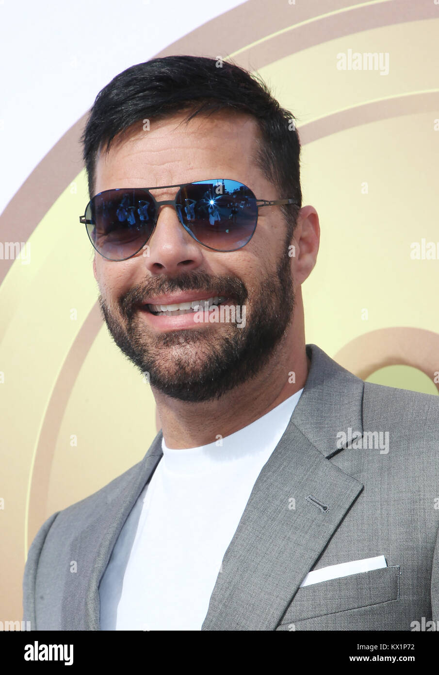 West Hollywood, Ca. 6th Jan, 2018. Ricky Martin at the Gold Meets ...
