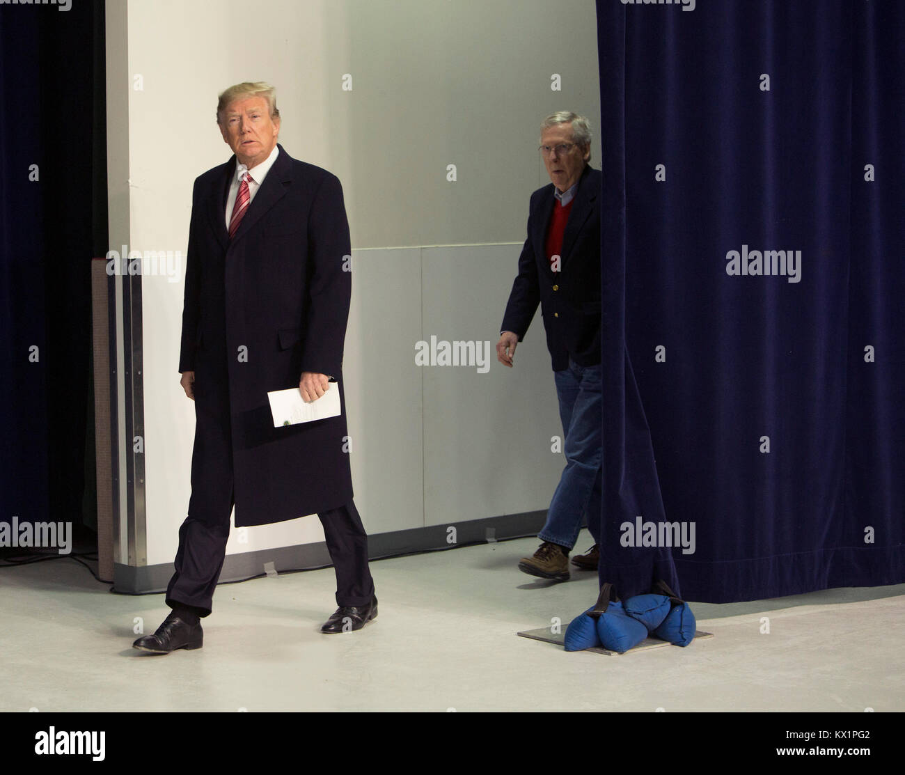 Camp David, USA. 06th Jan, 2018. United States President Donald J ...