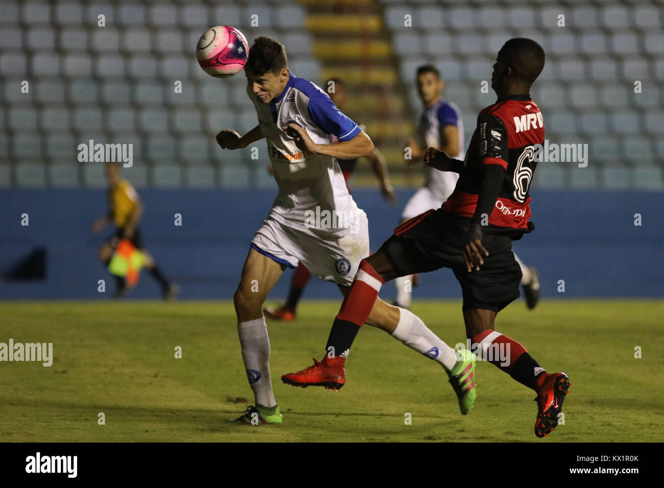 Barueri, Brazil. 06th Jan, 2018. Raphael do Aimoré during a match ...