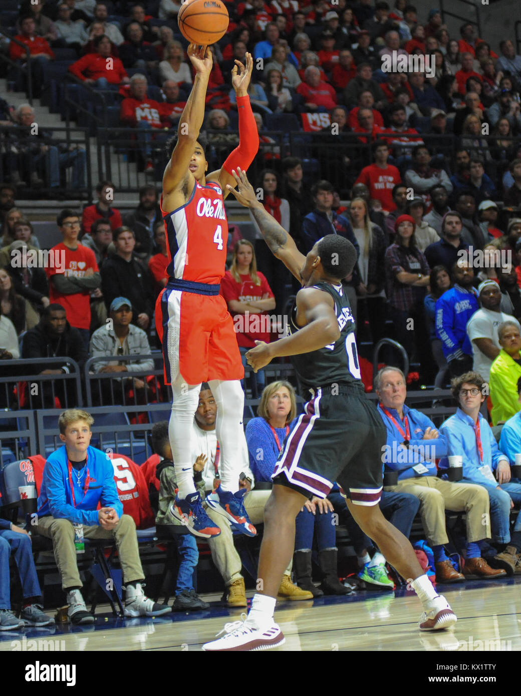 January 06, 2018; Oxford, MS, USA; Ole' Miss Rebels, BREEIN TYREE (4 ...