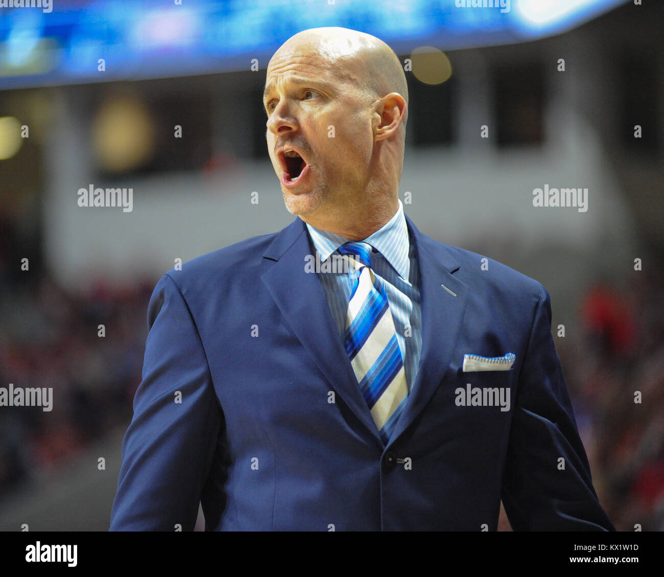 The Half. 06th Jan, 2018. MS, USA; Ole' Miss head coach, ANDY KENNEDY ...